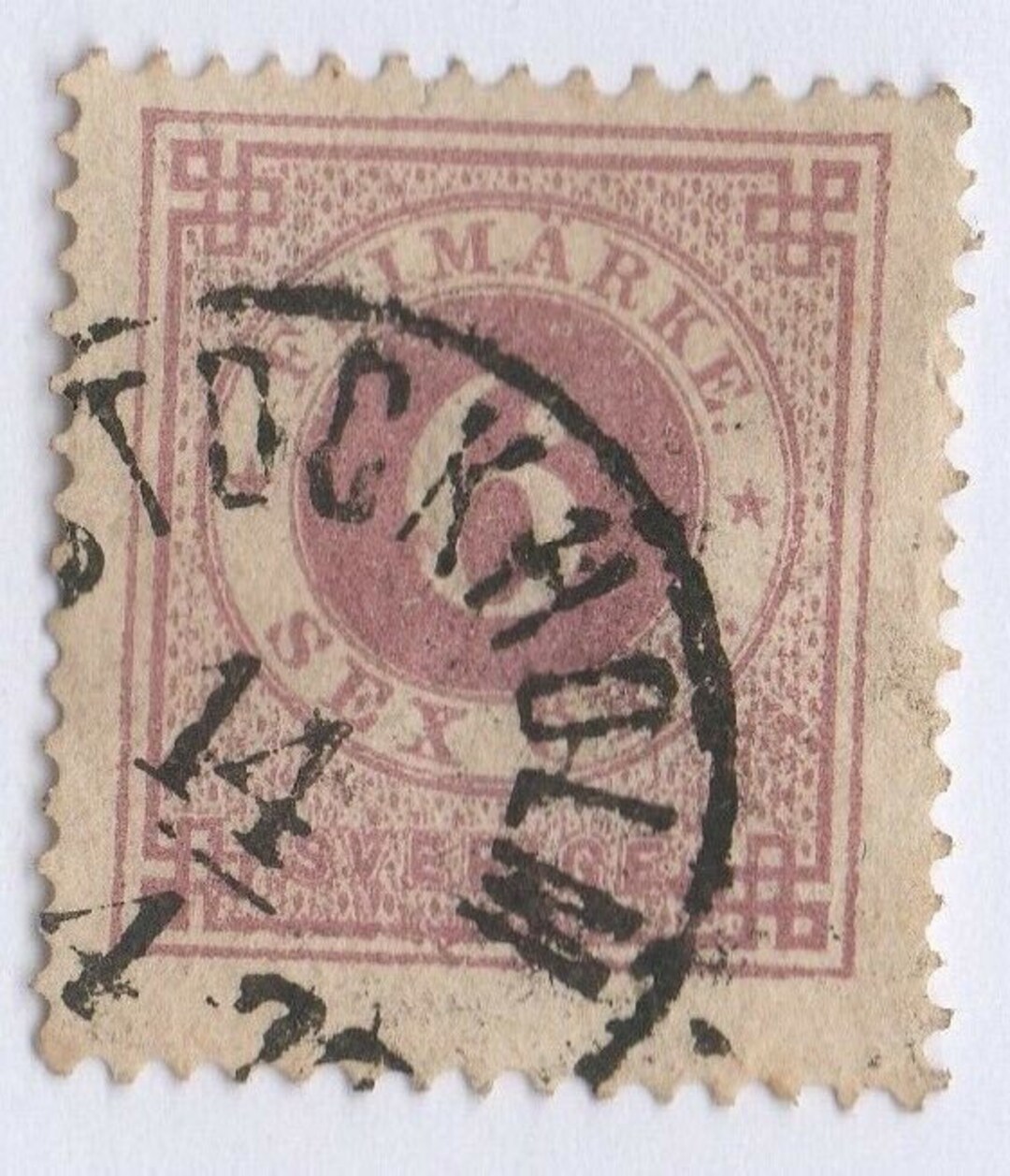 Sweden / Sverige 1877 NW6 Postage Stamp / Stamp 28 - Etsy