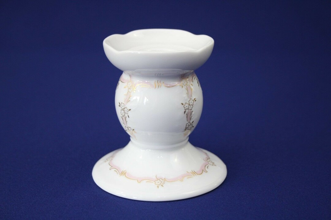 Kaiser Porcelain louvre / Candle Holder / Candlestick / Rococo Form ...
