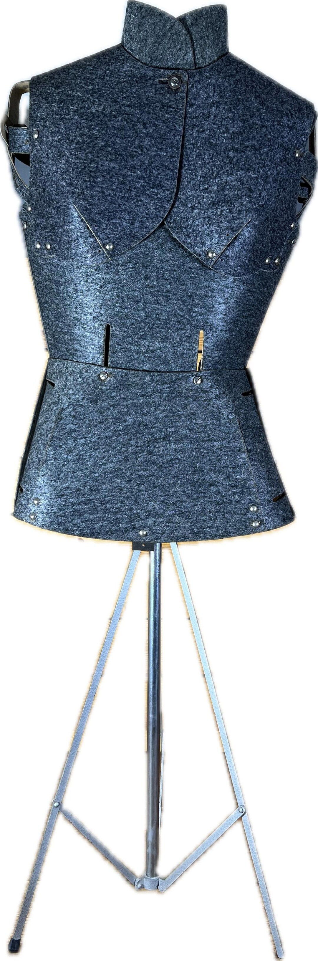Vintage Mannequin Window Dummy France / Torso Felt / Tripod #Q - Etsy