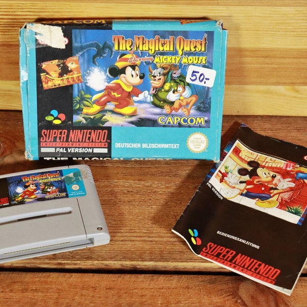 Mickey Snes - Etsy