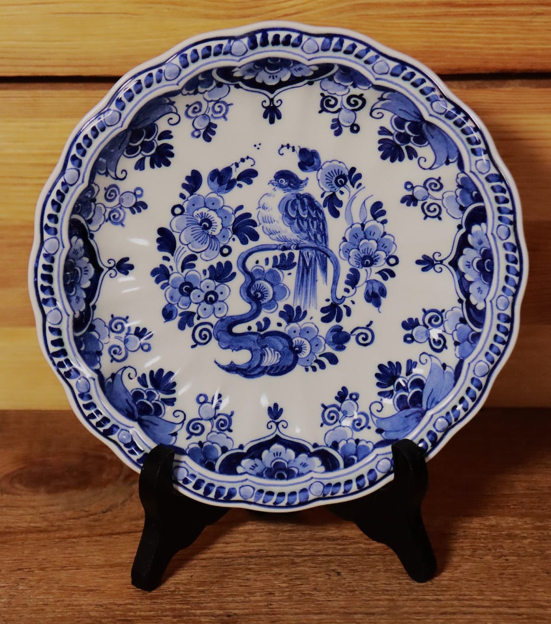 Zenith Delft Blue Ceramic Decorative Plate 18 Cm Signed From Holland O ...