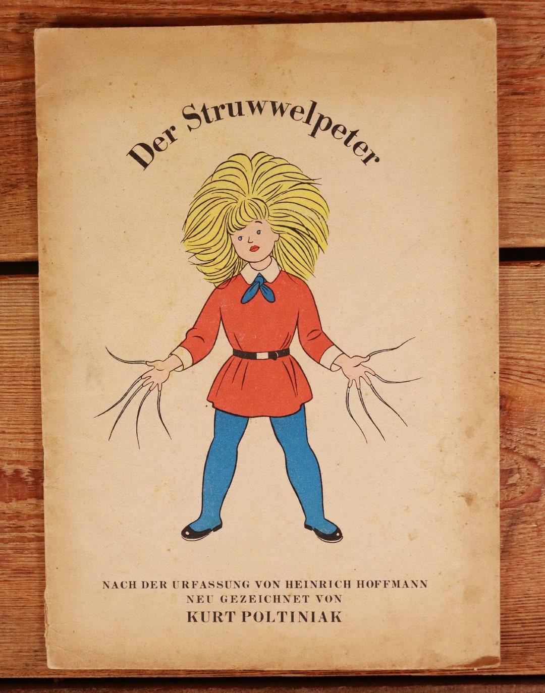 Struwwelpeter by Dr. Heinrich Hoffmann Drawing by Kurt Poltiniak #W - Etsy