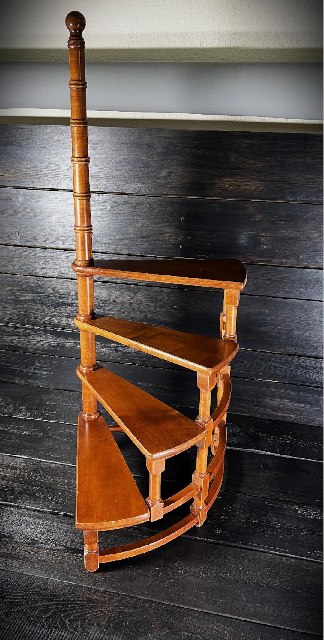 Vintage Library Stairs 50s Spiral Steps Stairs Library Ladder - Etsy