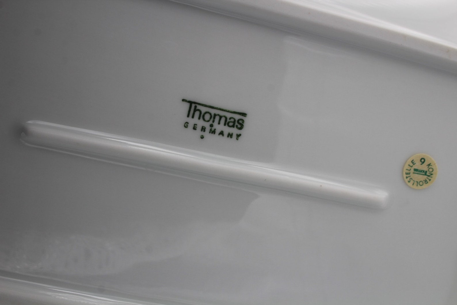 RARE! - Thomas / Porcelain / Serving Bowl / Family / Red / NEW #U3 - Etsy