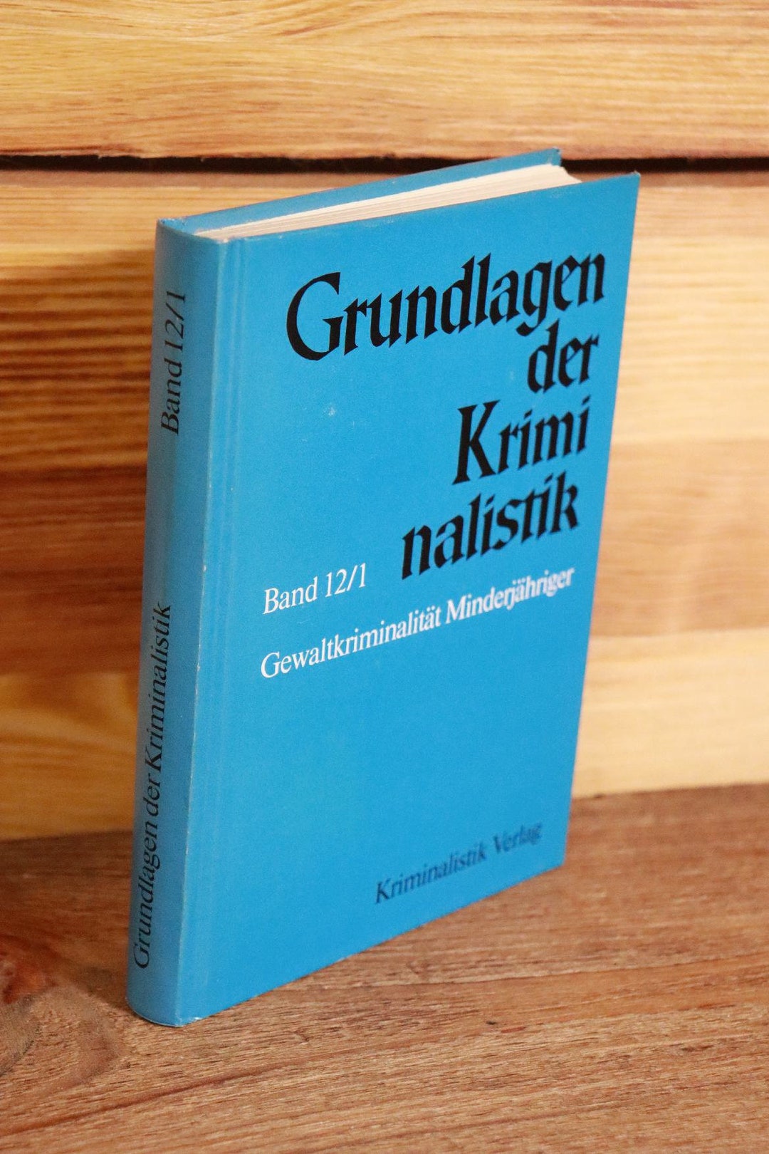 Basics of Criminalistics Volume 12 T1 Violent Crime by Minors 1979 - Etsy
