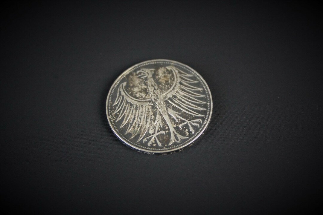 BRD 5 Mark Silver Coin / 625 Silver / Mint G / Germany #A - Etsy