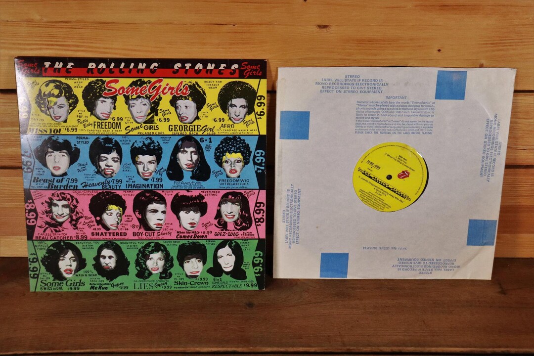 The Rolling Stones - Some Girls Vinyl LP 1978 EMI Italy 3C 064-61016 # ...