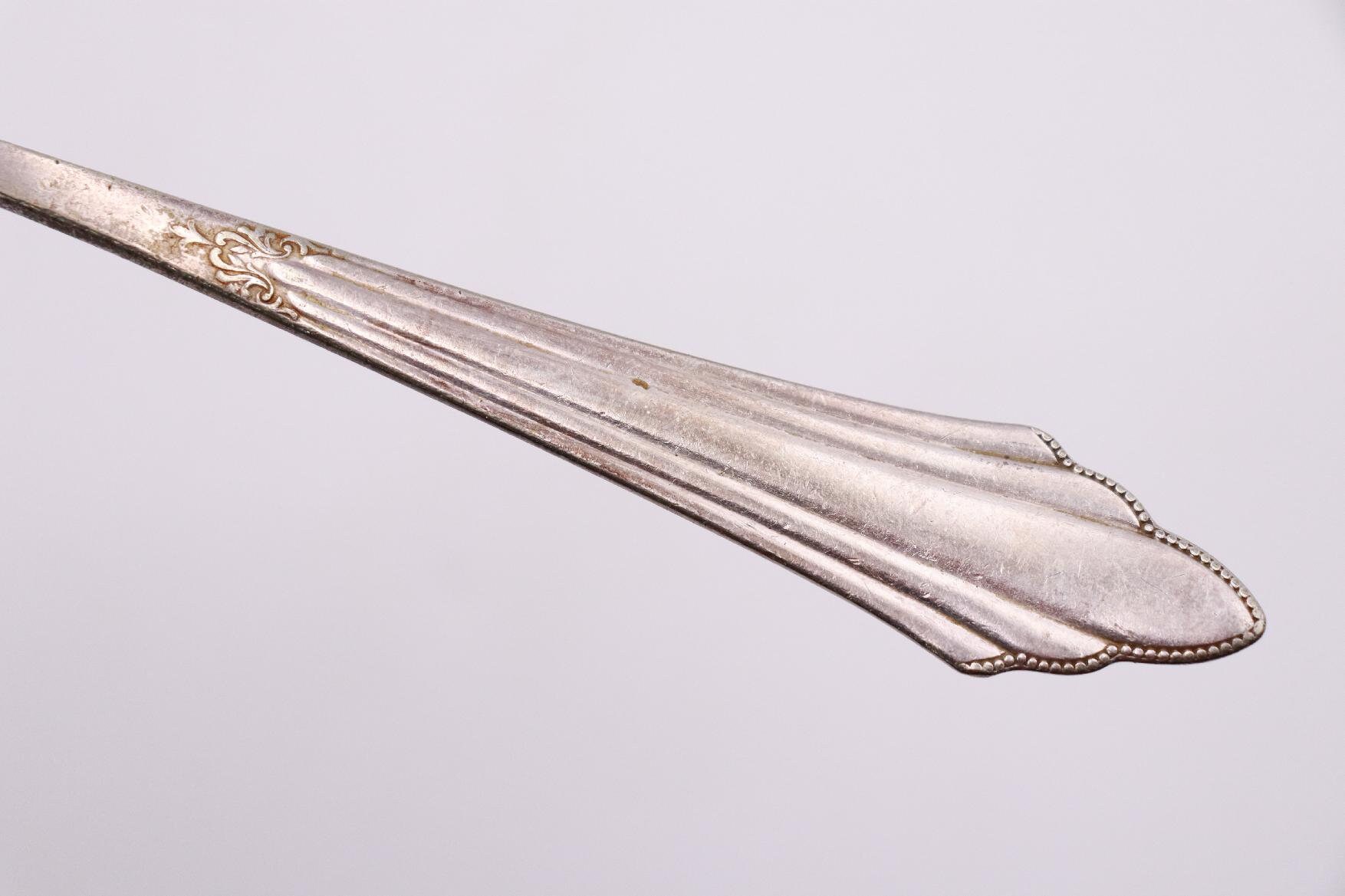 Old WMF 900 fan menu spoon / 90 silver / spoon / fan pattern | Etsy