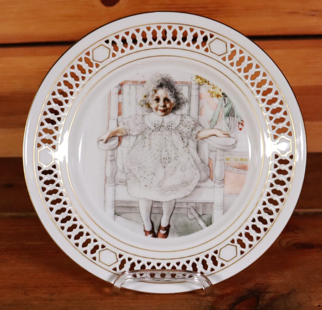 Bing & Grondahl Breakthrough Plate 740 Carl Larsson No.7 Inga Maria ...
