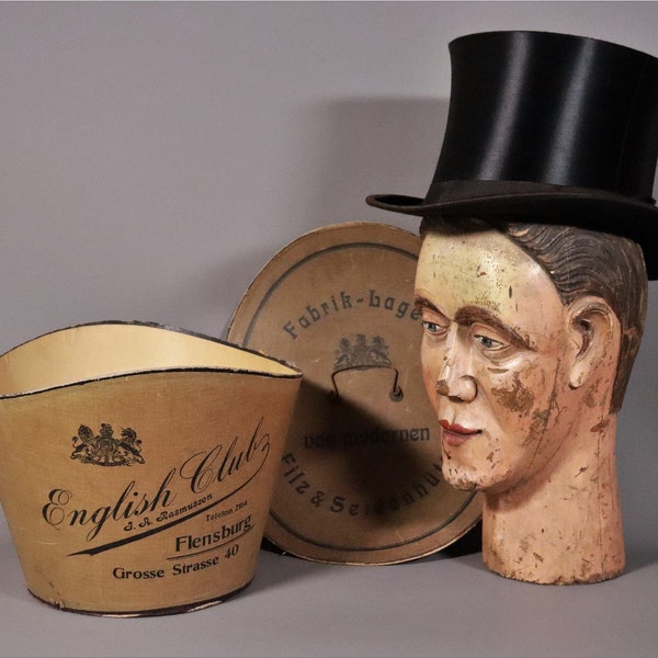 Antique Vintage Top Hat - Etsy