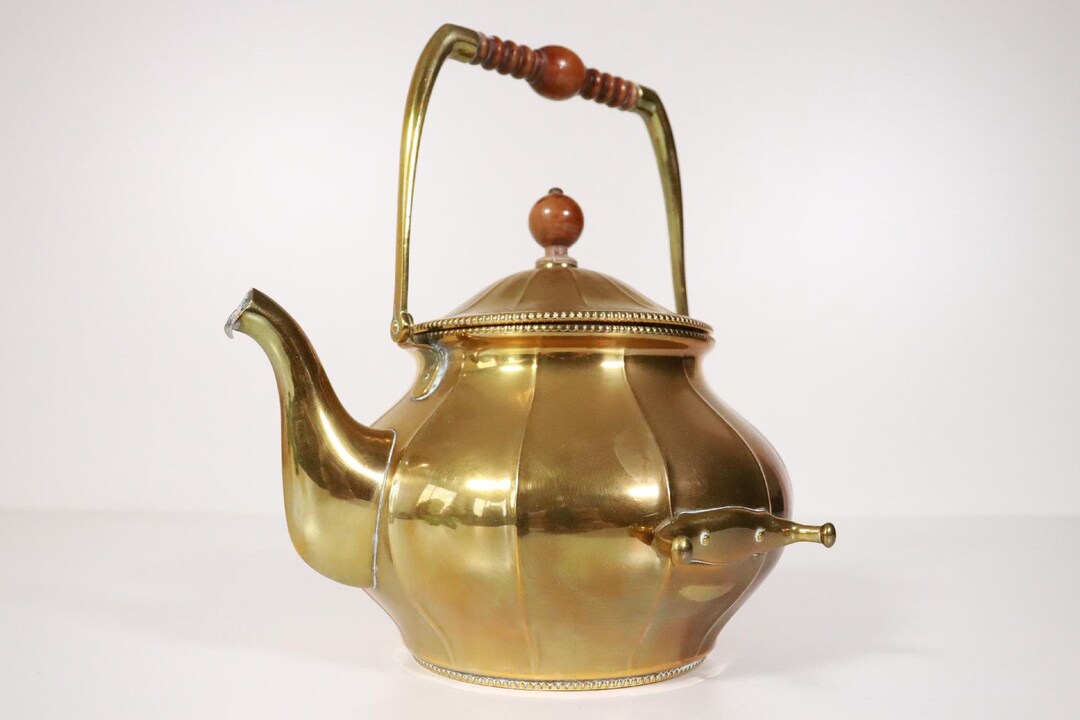 Art Nouveau WMF Brass Jug 1.5L / Ostrich Mark / Antique J - Etsy