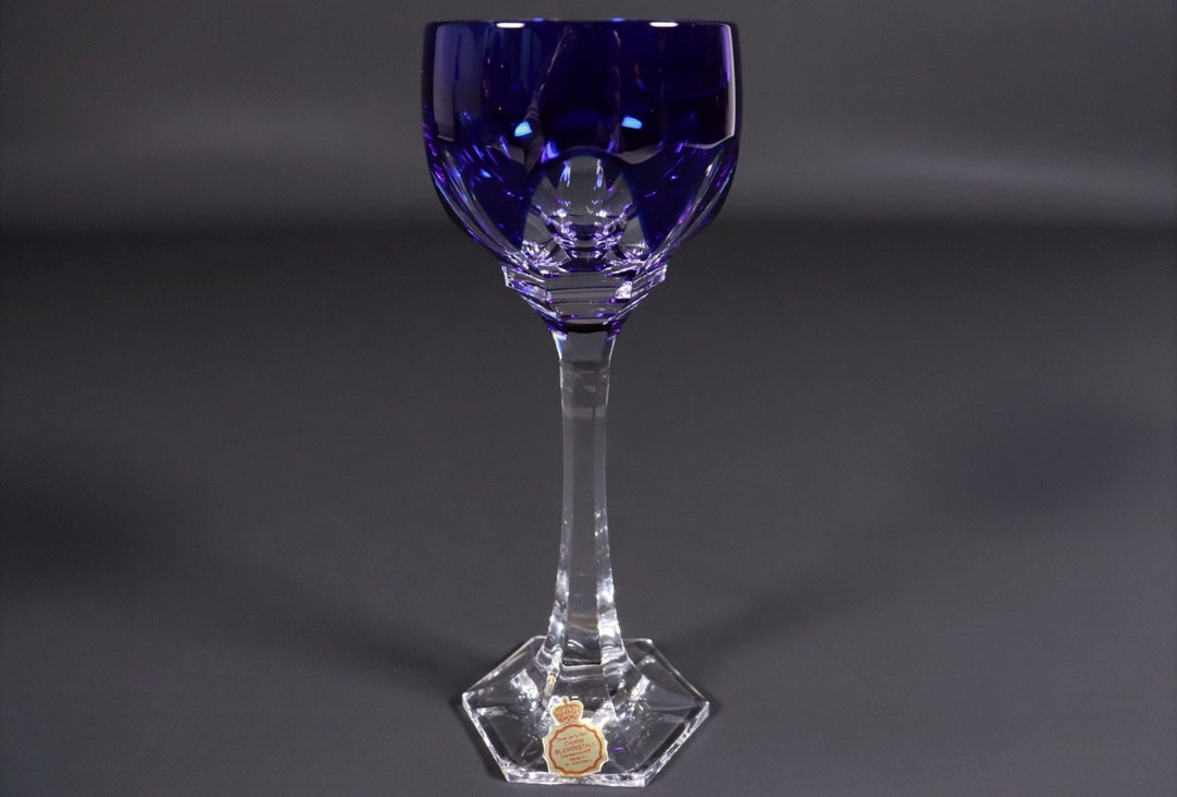 Crystal / Roman / Roman Glass / Liqueur Glass / Blue P - Etsy
