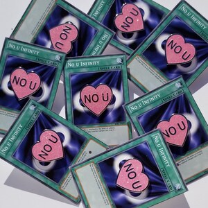 NO U Enamel Pin - Etsy