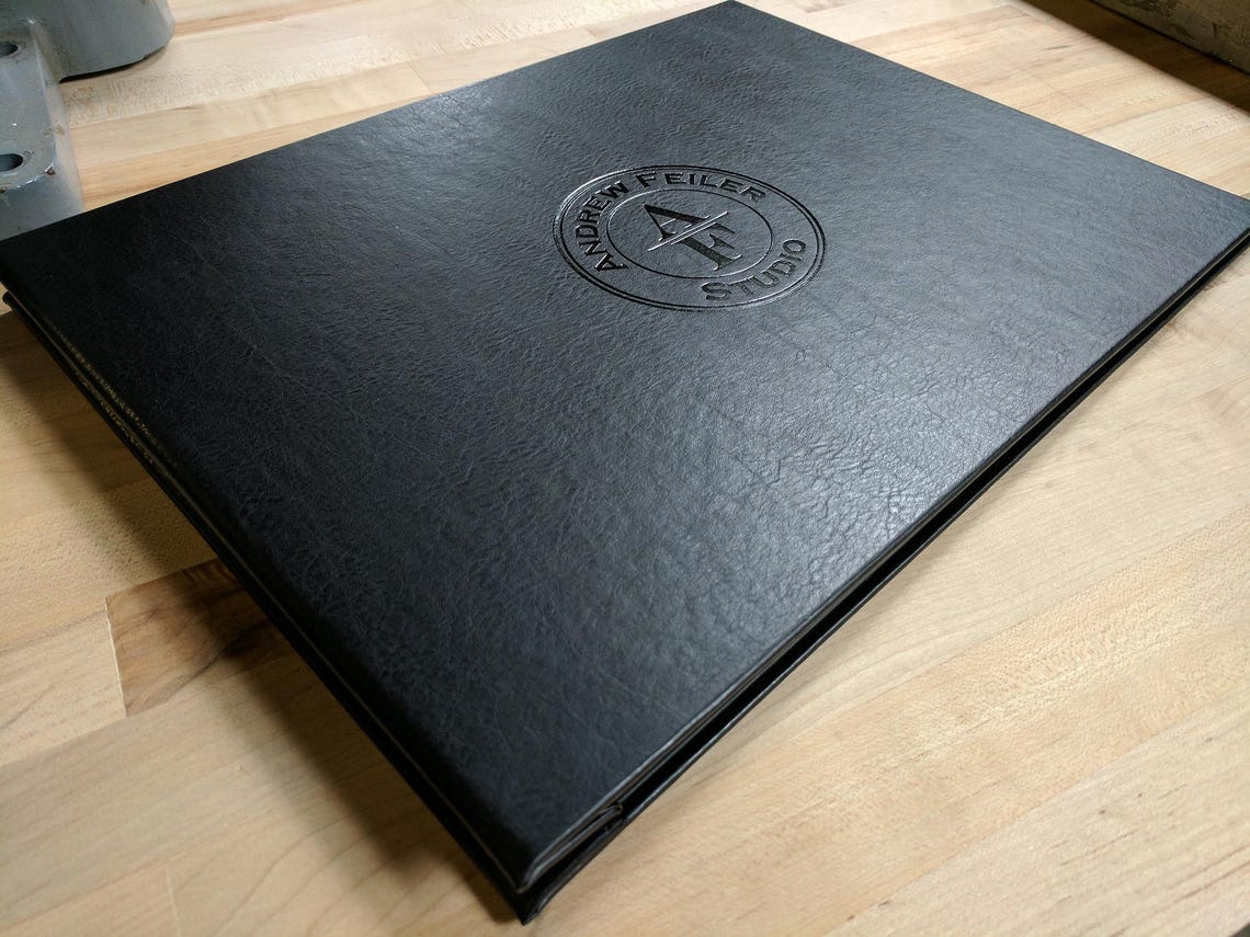 Varenna Screwpost Binder - Black / Portfolio Book Presentation ...