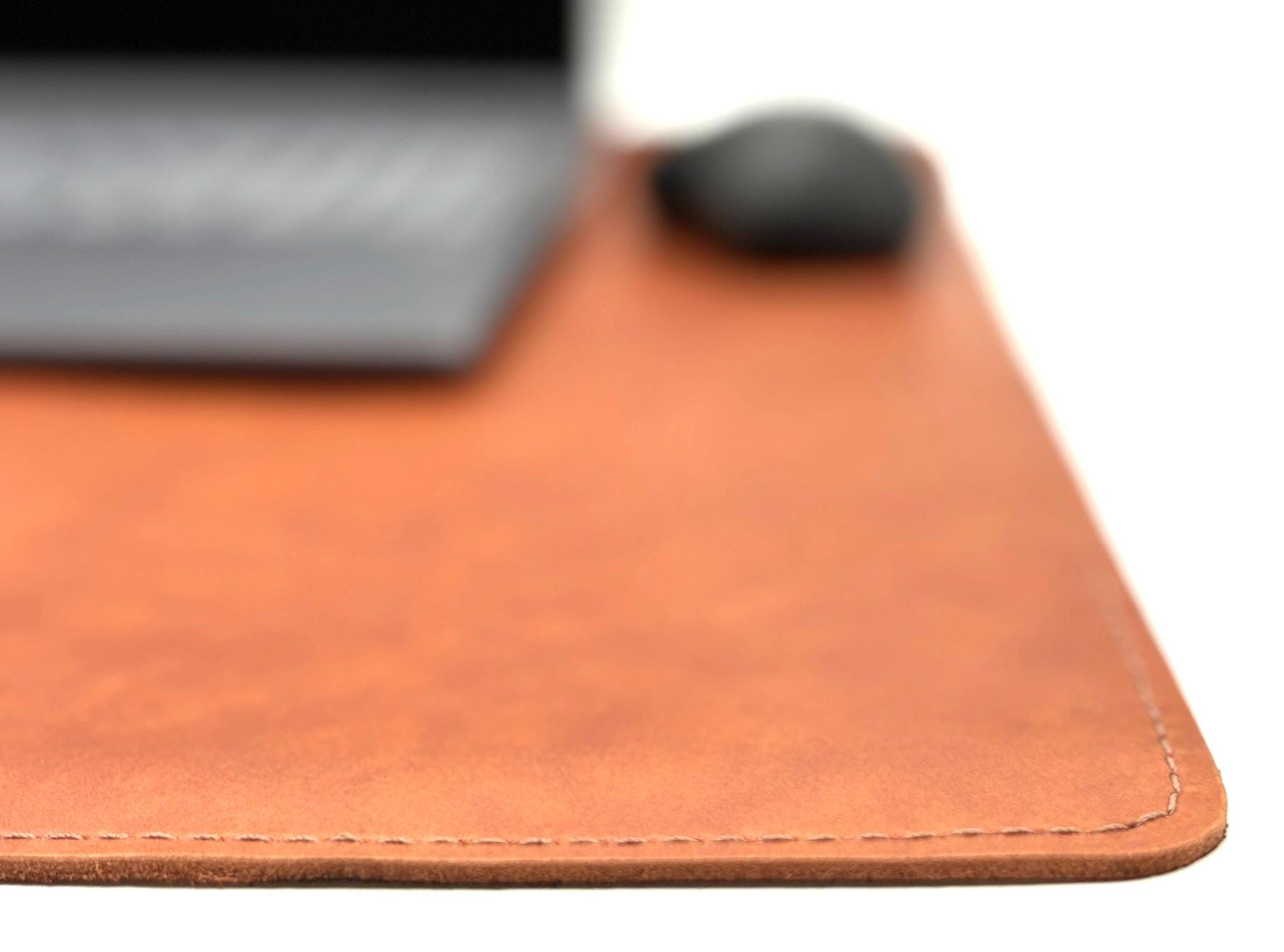 Genuine Leather Desk Pad - Etsy