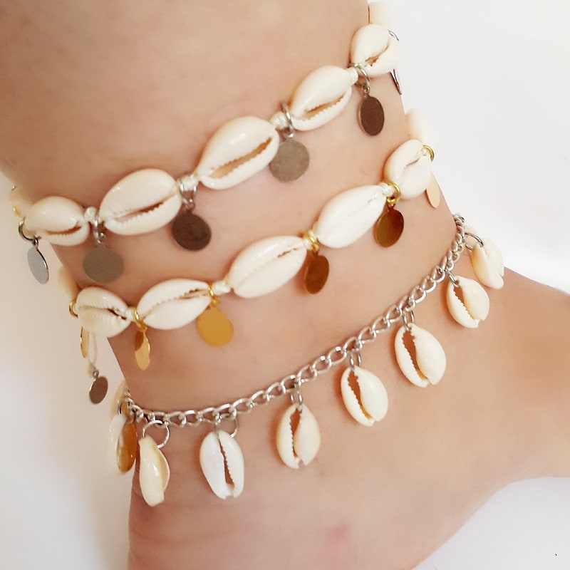 Shell Anklet - Etsy