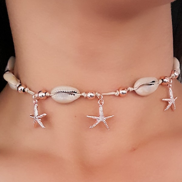 Shell Choker - Etsy
