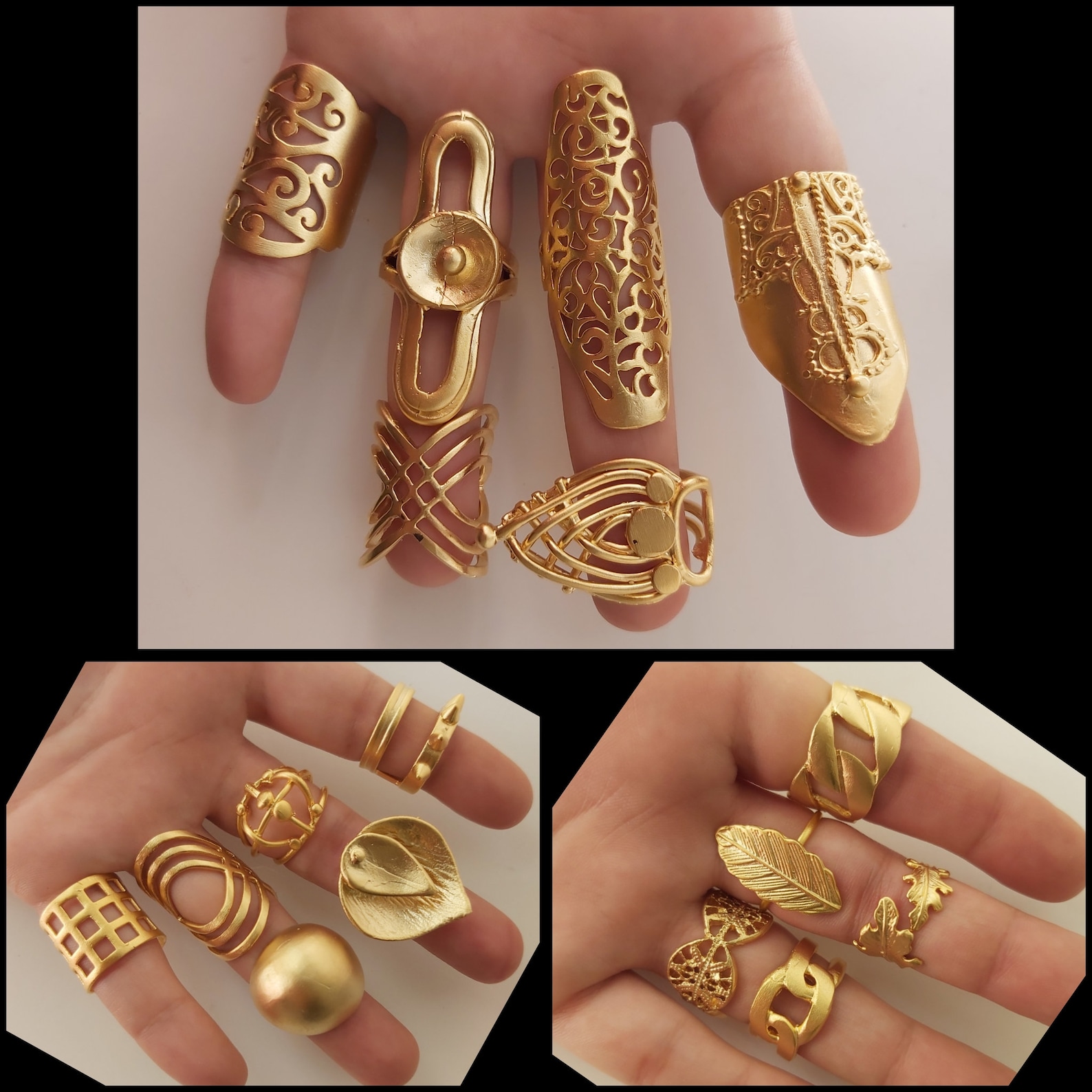 14K Gold Ring Unique Gold Ring Stylish Ring Dainty Gold | Etsy Canada