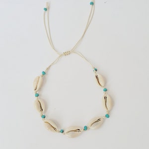 Seashell Turquoise Jewelry,seashell Anklets,shell Anklet,shell Anklets ...