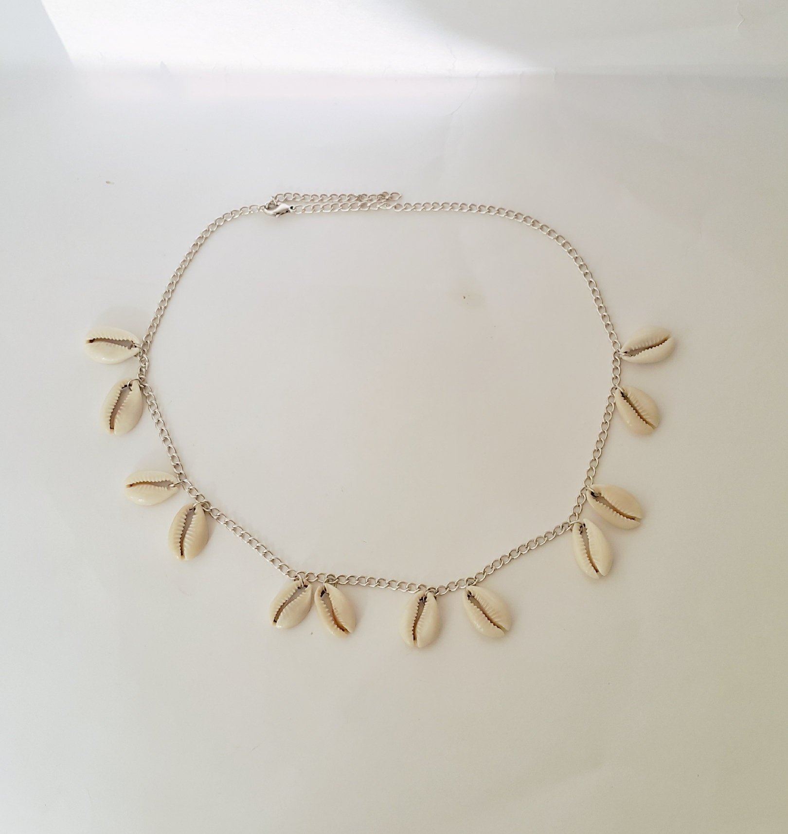 Seashell Choker necklace Shell choker Natural shells Cowrie | Etsy