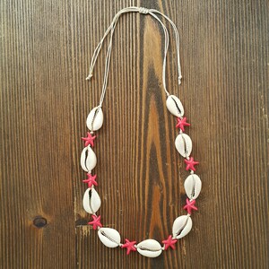 Seashell Choker Necklace, Shell Necklace, Cowrie Shell Necklace, Shells ...