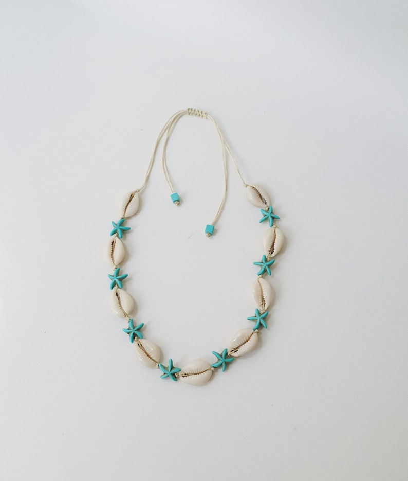 Seashell Choker Necklace Shell Necklace Cowrie Shell | Etsy