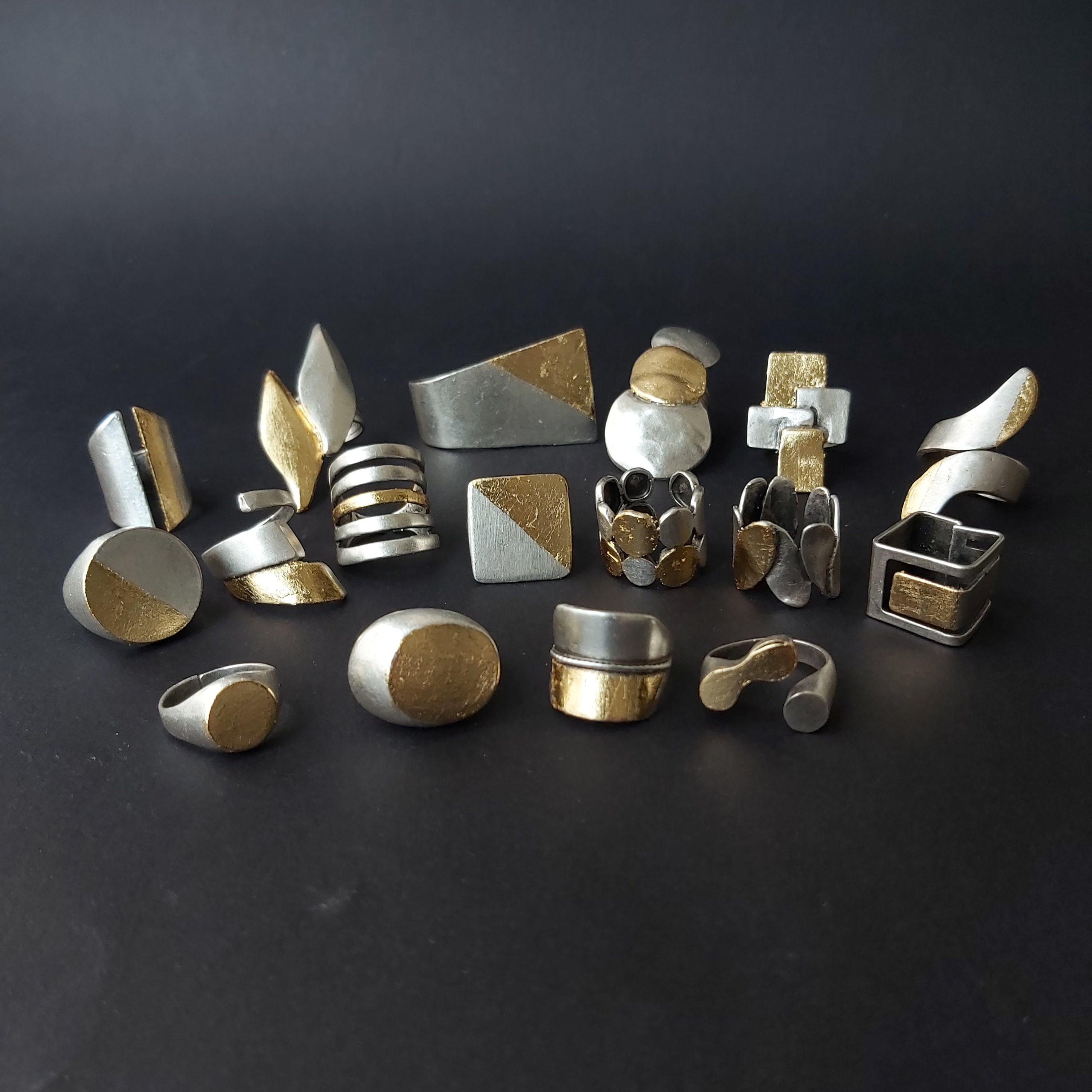 Modernist Ring Boho Ring Gold Silver Ring Stylish Ring | Etsy