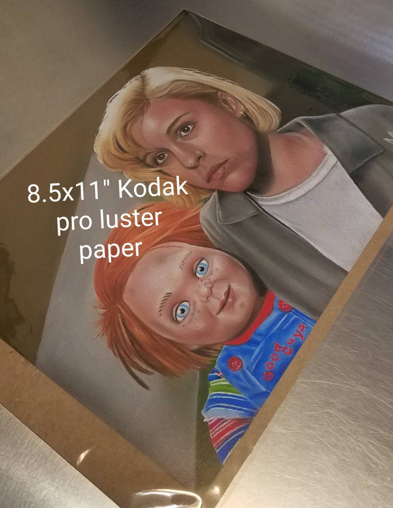 Chucky and Kyle. (christine Elise) Horror Art Print. - Etsy