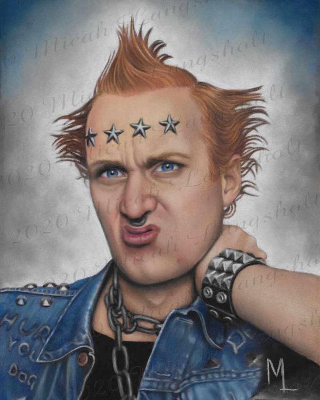 Vyvyan From the Young Ones Canvas, Fine Art or Magnet Prints. Adrian ...