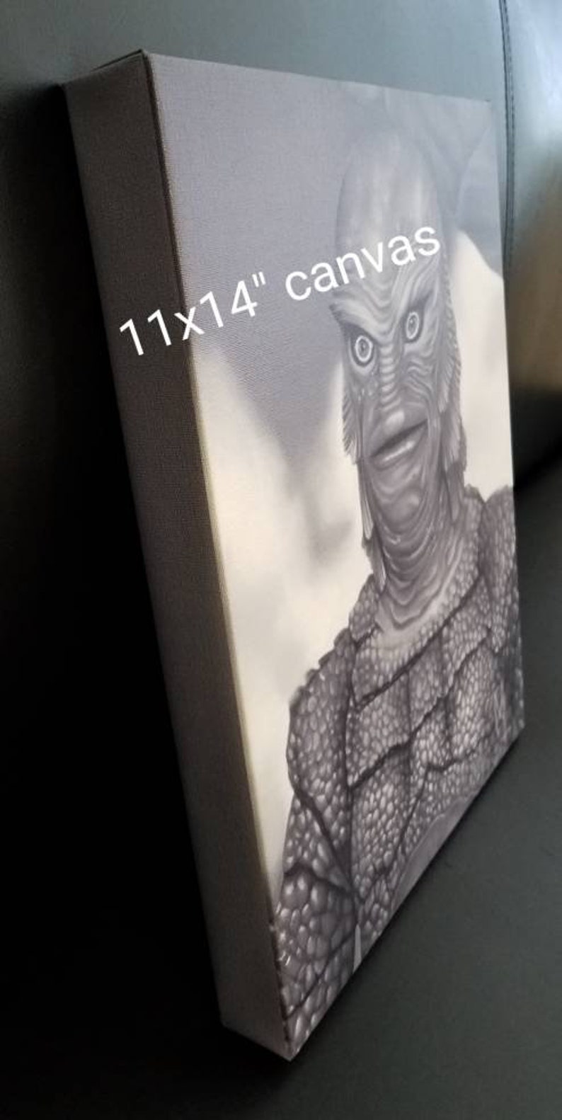 Gillman Creature From the Black Lagoon Canvas or Fine Art Prints or ...
