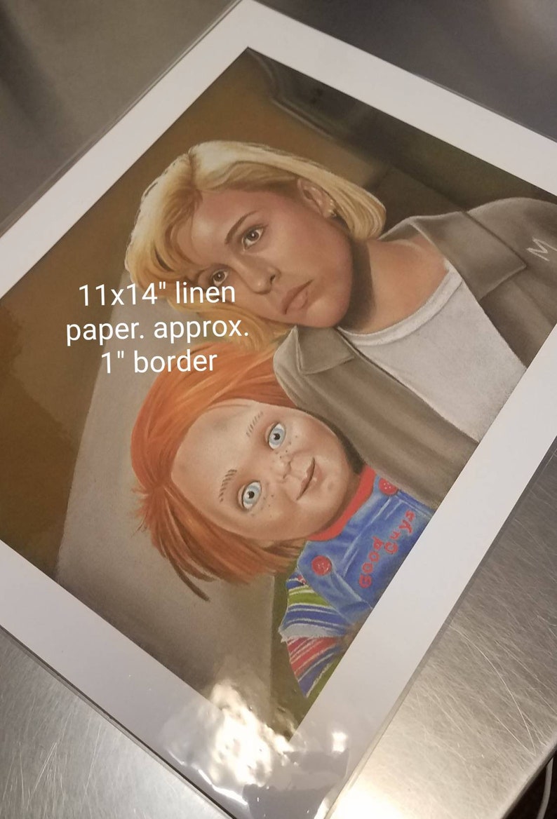Chucky and Kyle. (christine Elise) Horror Art Print. - Etsy