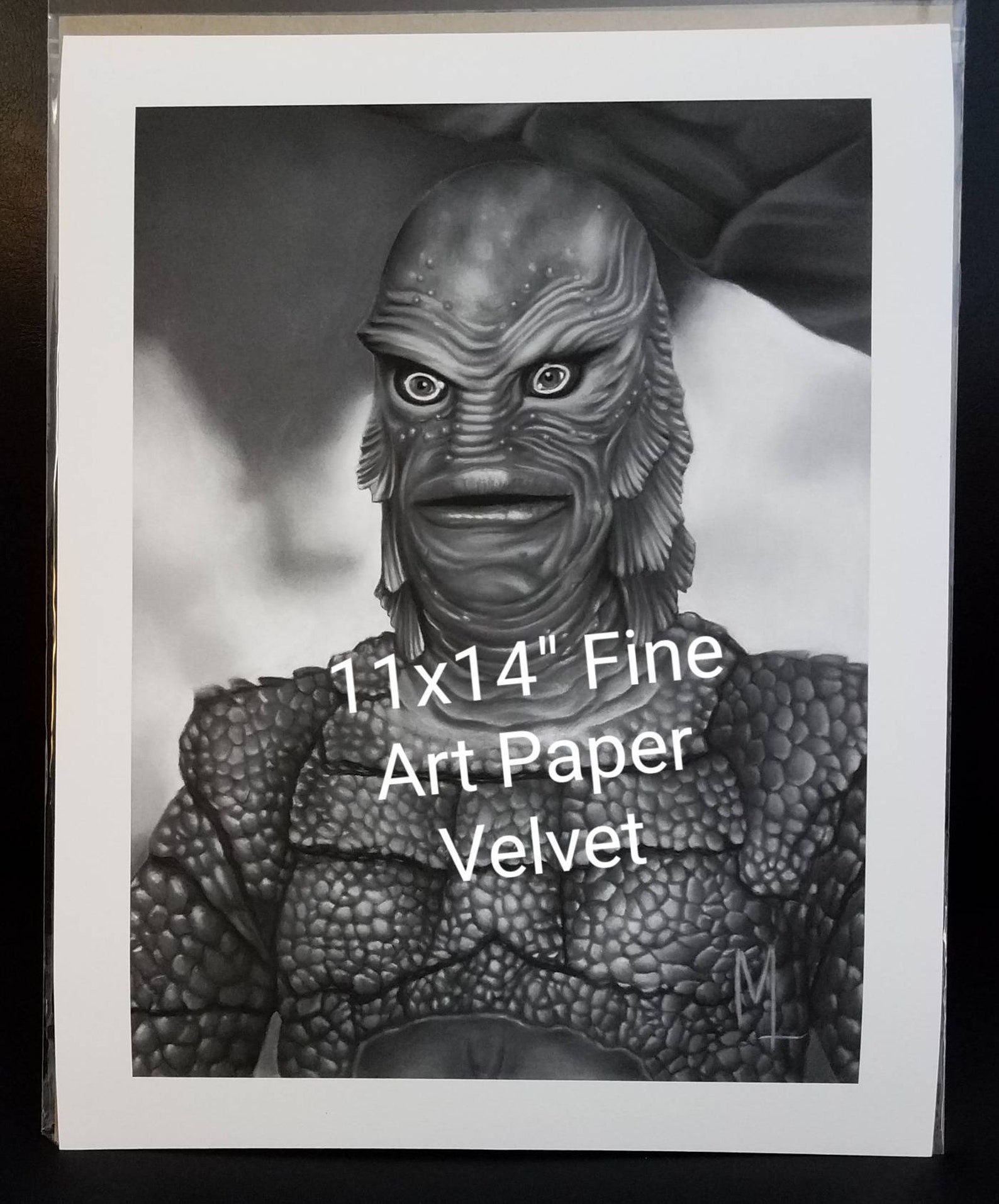 Gillman Creature From the Black Lagoon Canvas or Fine Art Prints or ...