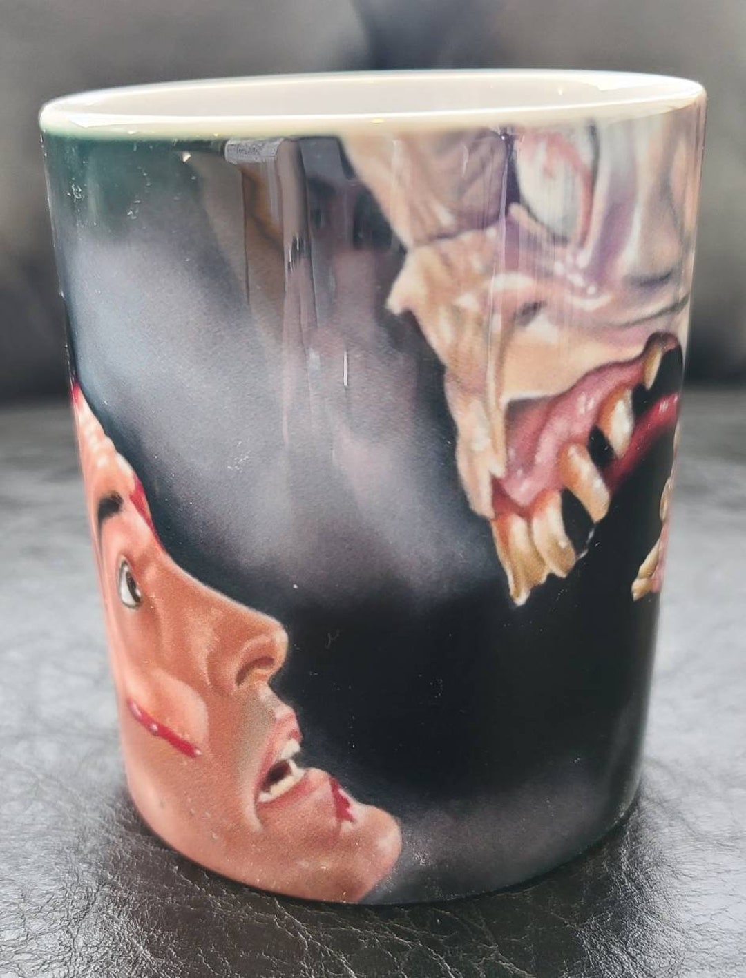 Ash and Henrietta Evil Dead 2 Ceramic Mug 11oz. and 15oz. Dead by Dawn ...