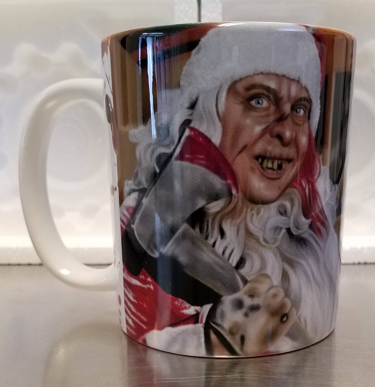 Bad Santa from Tales from the Crypt coffee mug | Etsy España