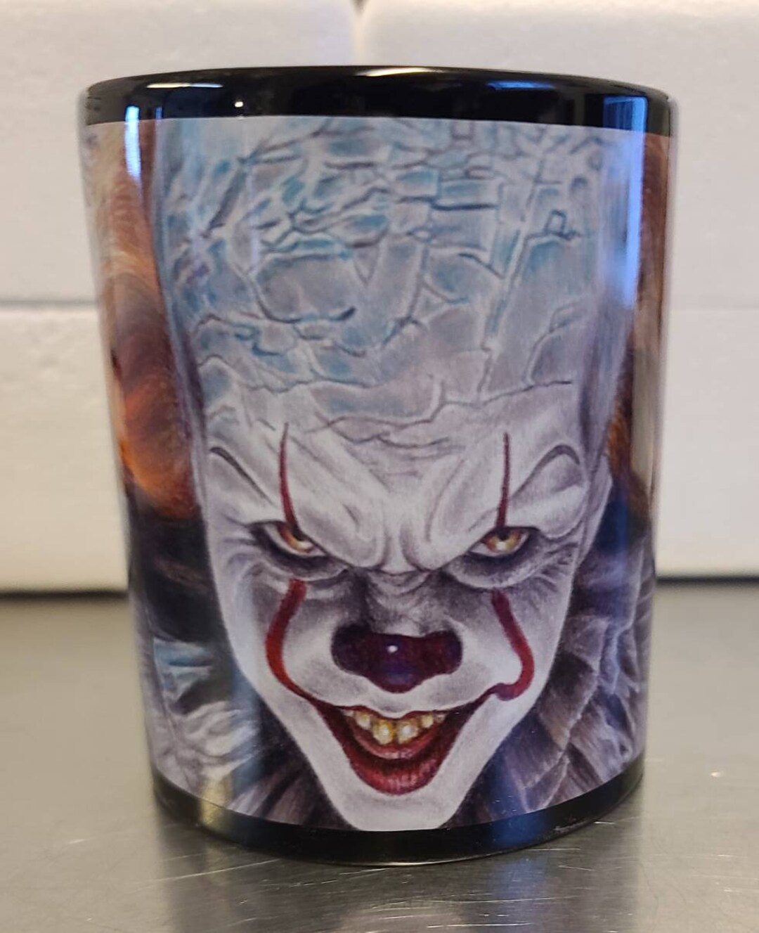 Pennywise Ceramic Mug 11 Oz. From IT 2017 Bill Skarsgard - Etsy