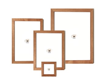 Cherry Wood Frame - Etsy