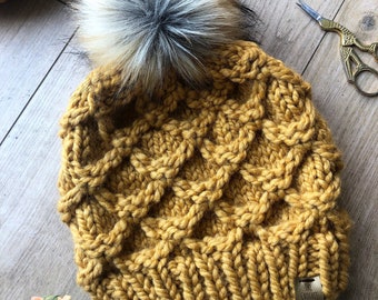 PDF Knitting Pattern Curling Hat (Instant Download) - Etsy