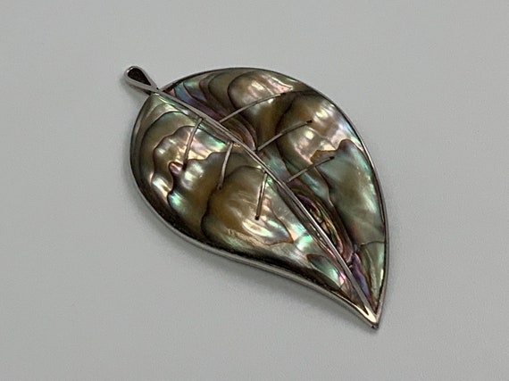 BEAUTIFUL Vintage circa 1960s ABALONE inlays Sterling - Etsy.de