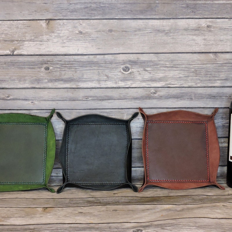 Leather Valet - Etsy