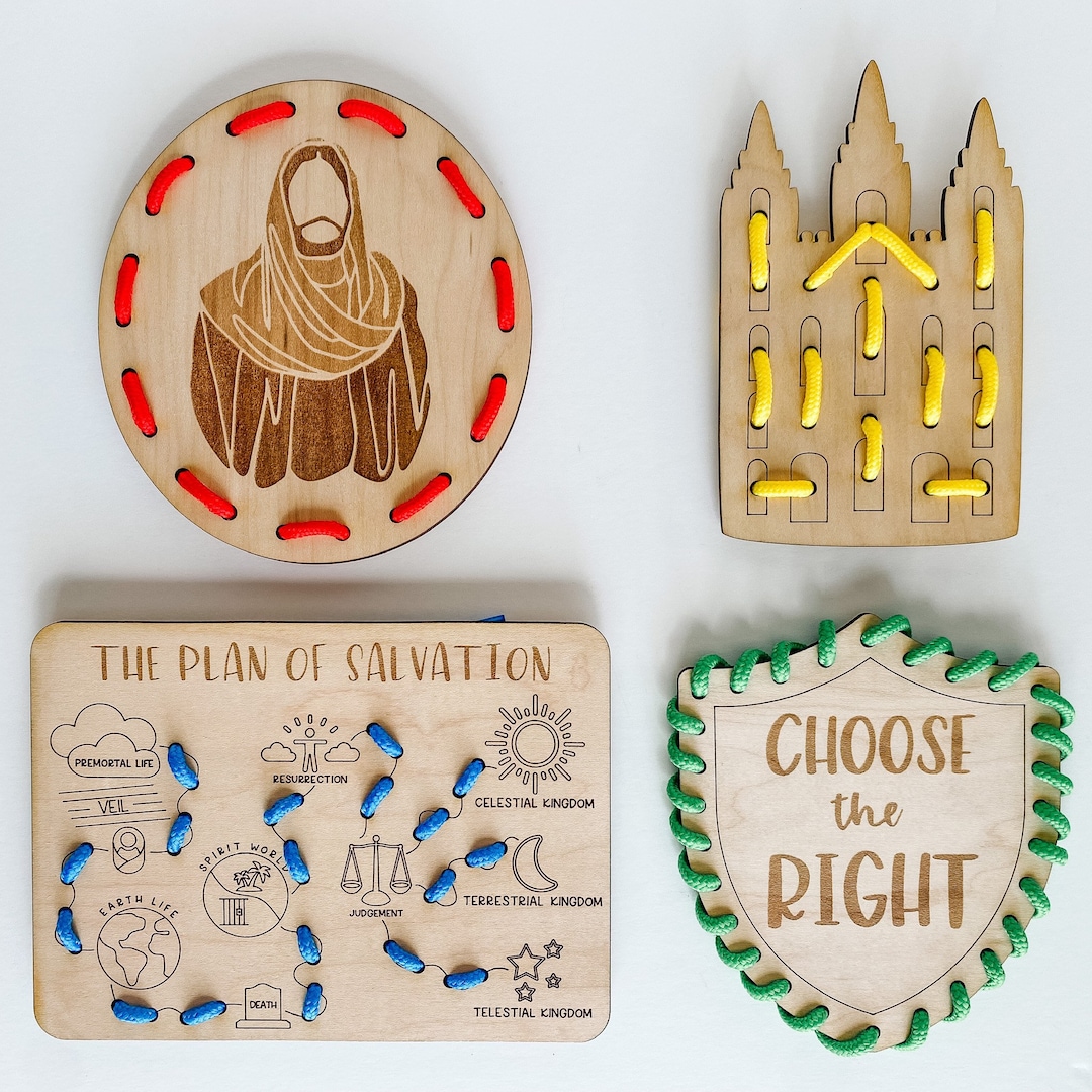 Gospel Lacing Cards Bundle: Montessori Religious Quiet Activity - Etsy