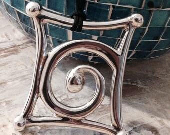 Square pendant | Etsy