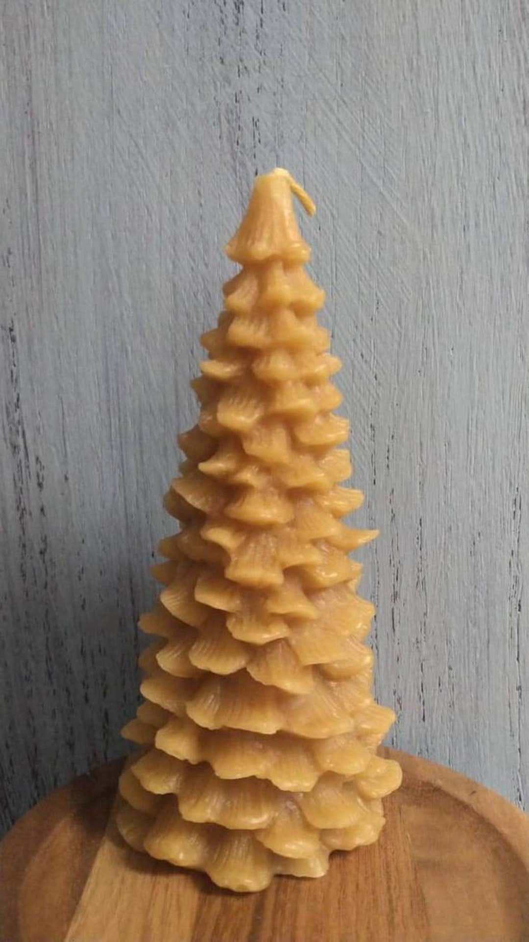 Beeswax Tree Candles - Etsy