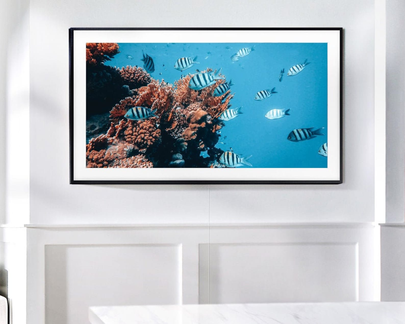 Samsung Frame TV Art, Under the Sea Printable, Samsung TV Coral Reef ...