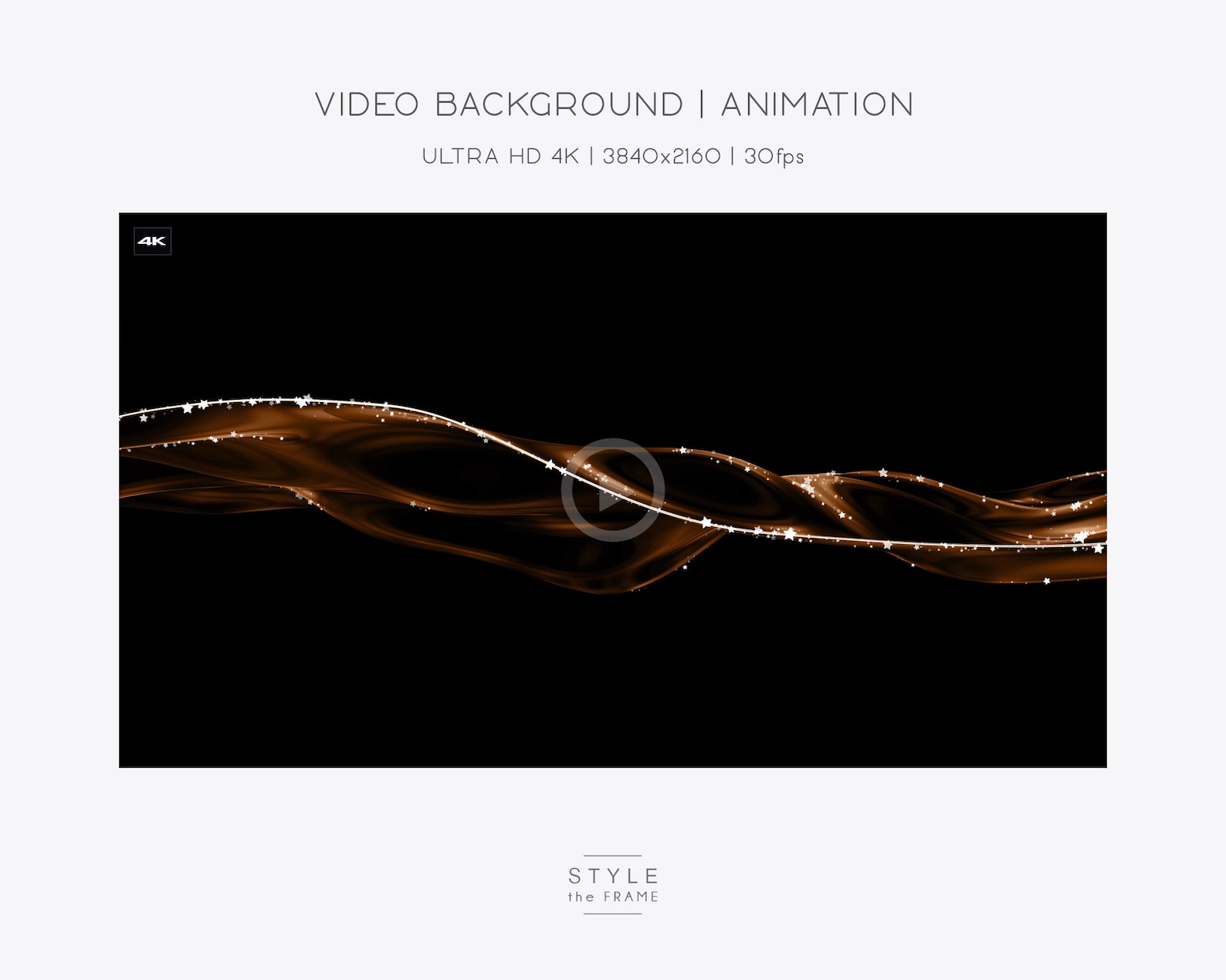 Animated Abstract Background 4K Video Animation Ultra HD | Etsy