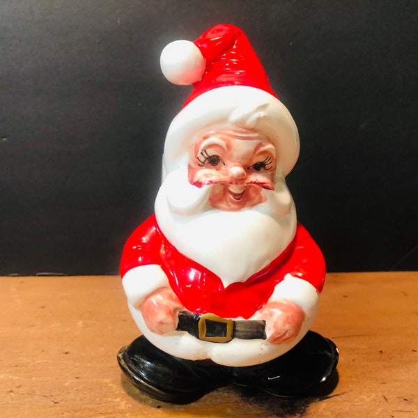 Ceramic Santa Napkin Holder - Etsy