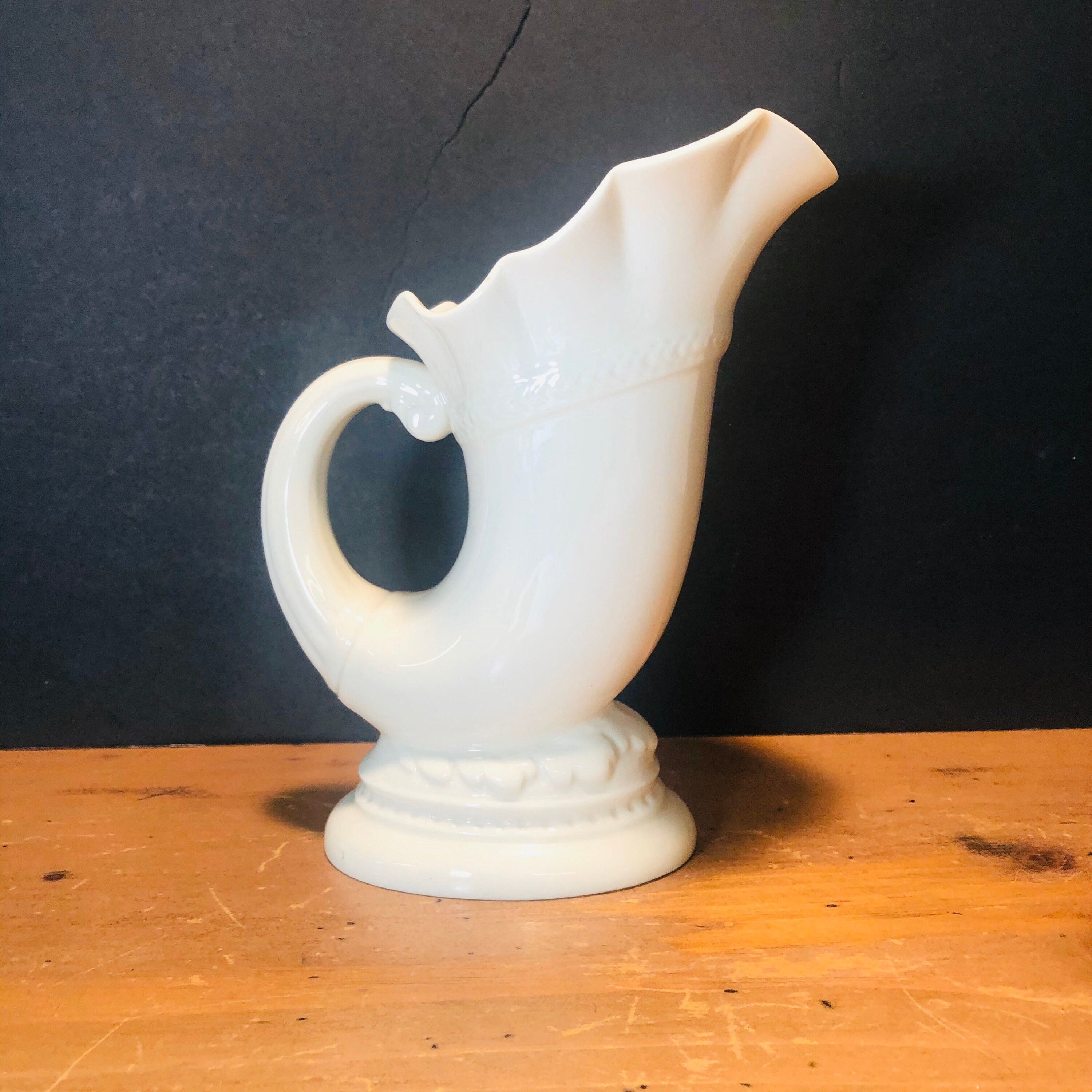 Vintage Lenox Horn of Plenty Cornucpia Vase Thanksgiving - Etsy