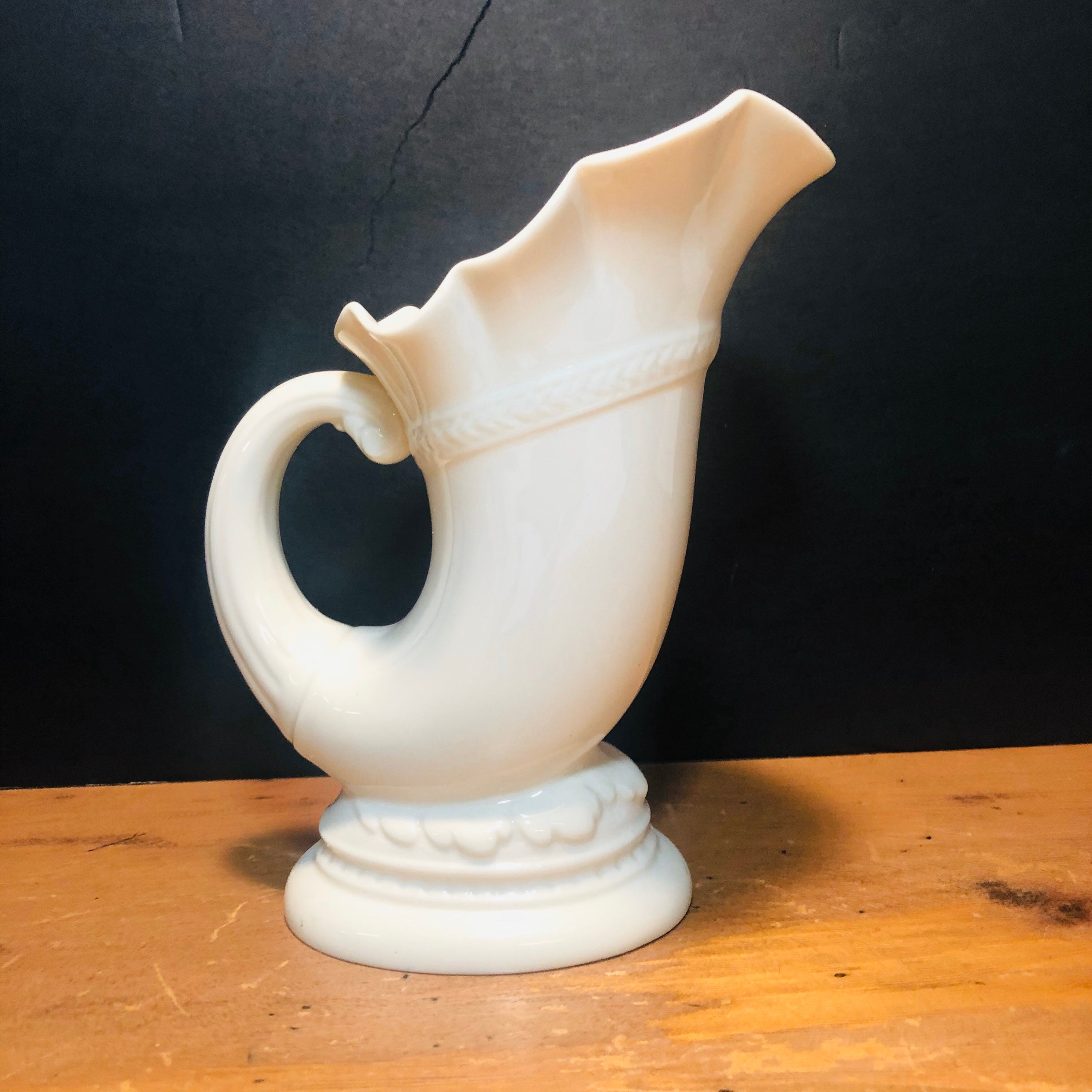 Vintage Lenox, Horn of Plenty, Cornucpia Vase, Thanksgiving Decor ...
