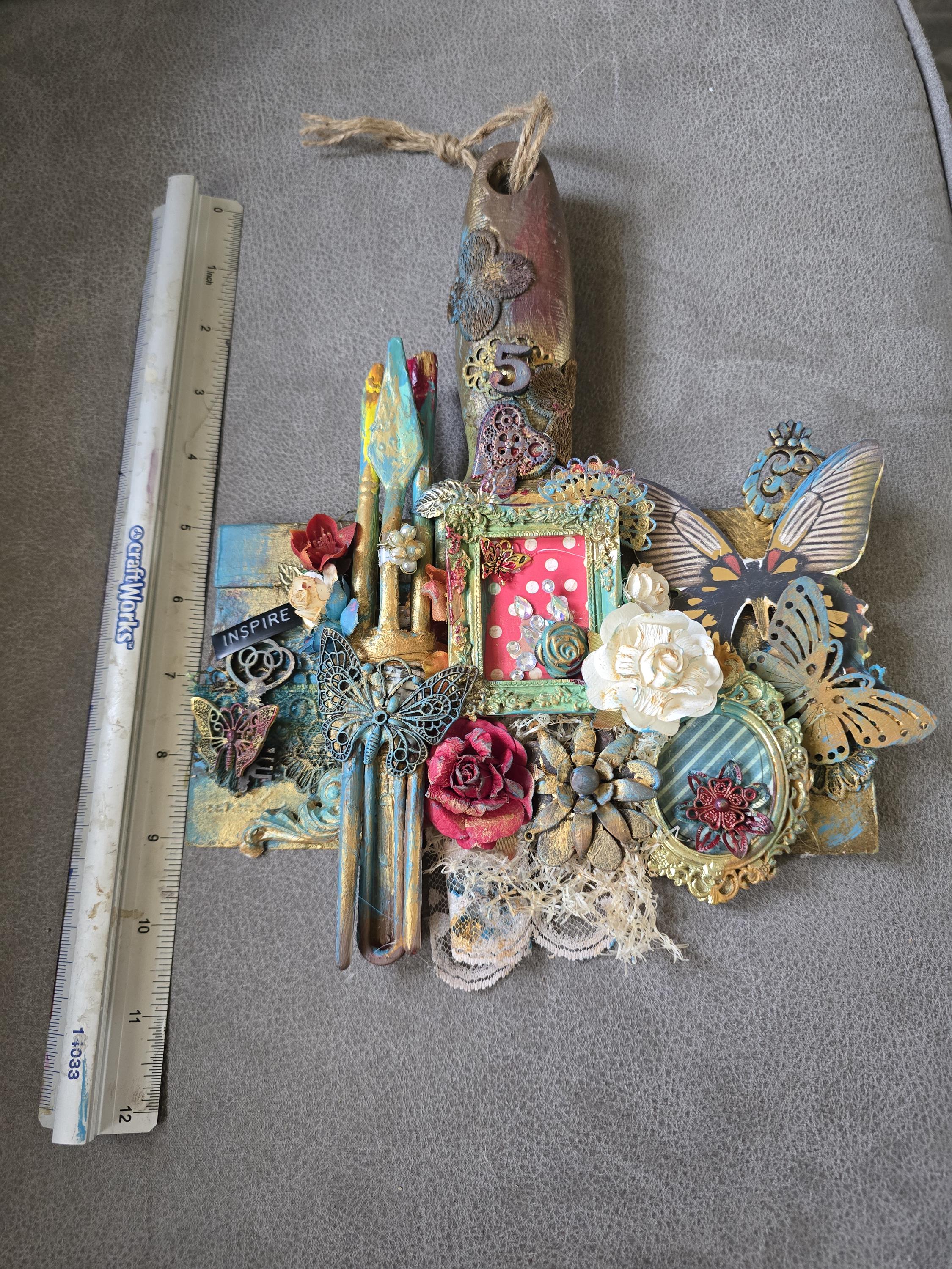 Altered,found Objects,abstract Mixed Media Altered Art Recycled Assemblage - Etsy