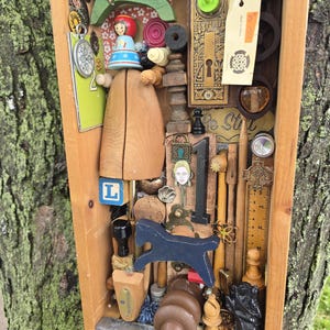 Assemblage Found Objects Original Artwork - Etsy