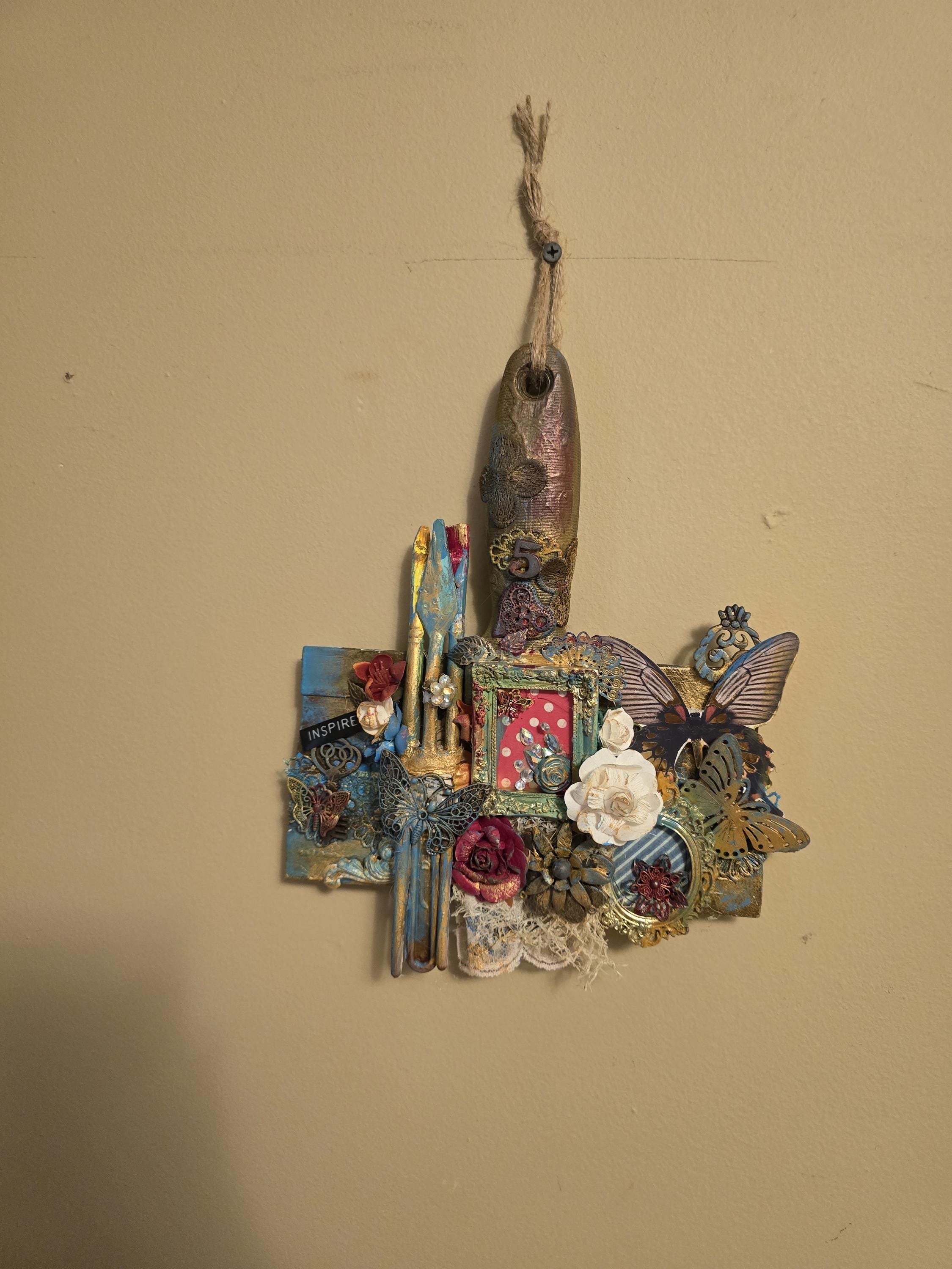 Altered,found Objects,abstract Mixed Media Altered Art Recycled ...